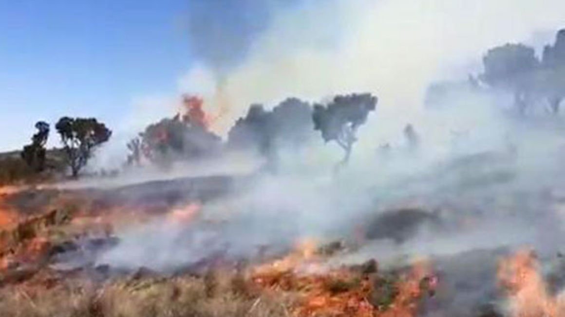 Mt Kilimanjaro is still on fire - The Uganda Post