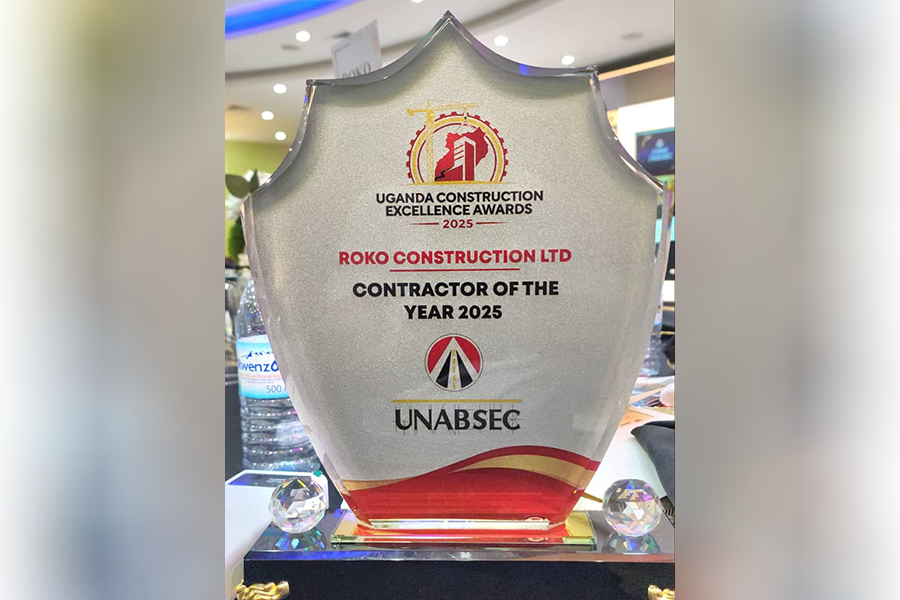 ROKO Named Contractor of the Year at UNABSEC Awards 2025 - The Uganda Post